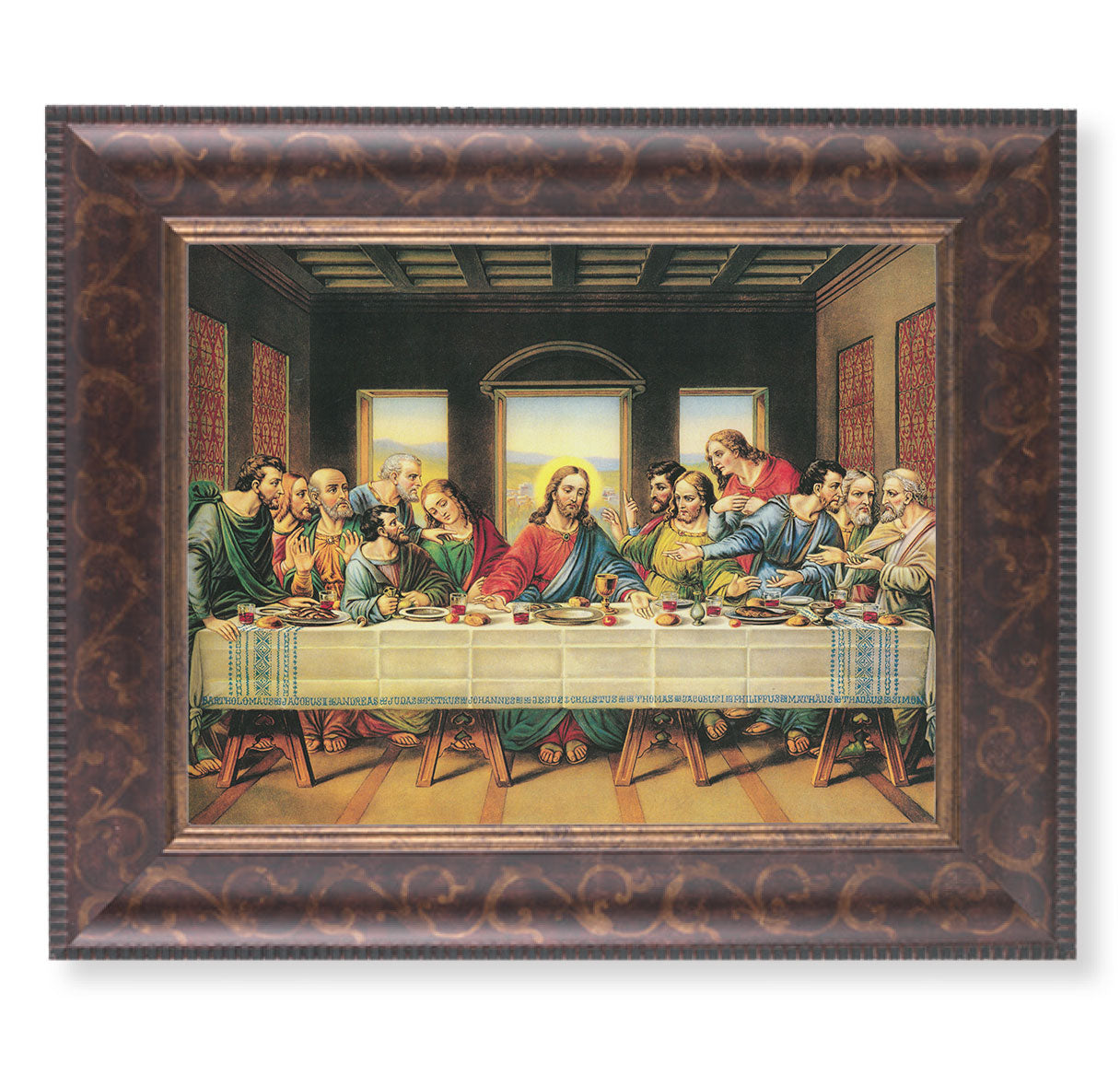 The Last Supper Art-Deco Framed Art – The Catholic Shop