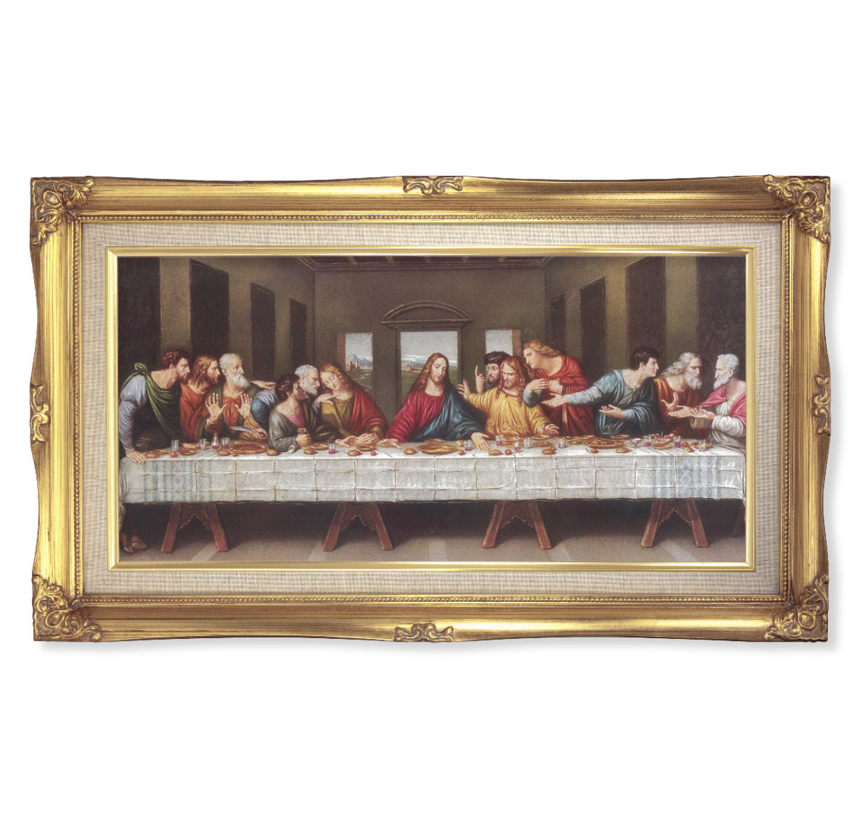 Last Supper Gold-Leaf Framed Art – The Catholic Shop
