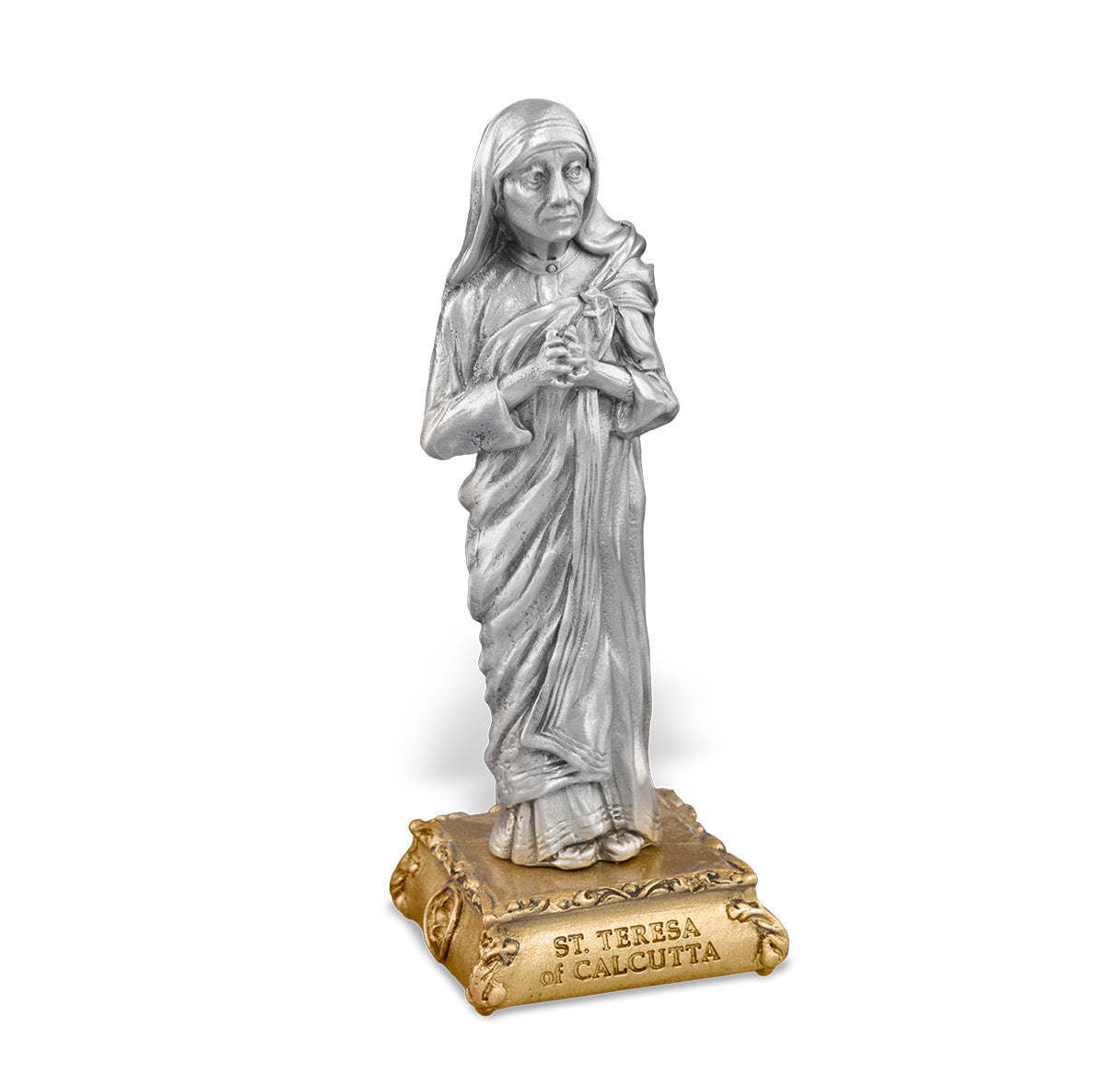 St. Teresa of Calcutta Pewter Statue – The Catholic Shop