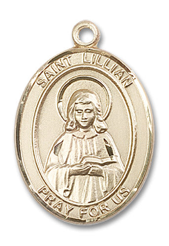 14kt Gold Filled Saint Lillian Pendant – The Catholic Shop