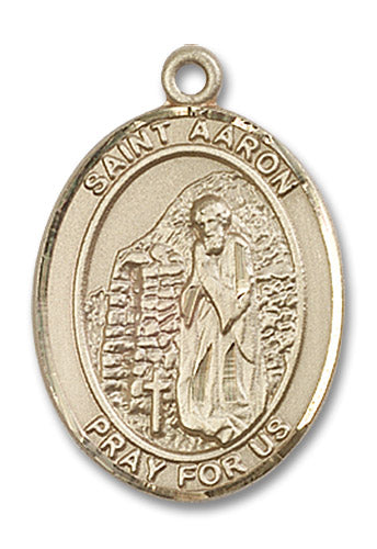 14kt Gold Filled Saint Aaron Pendant – The Catholic Shop