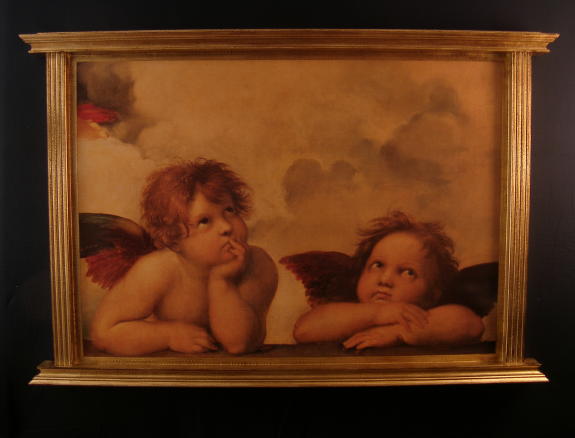Raphael Angels Florentine Plaque – The Catholic Shop