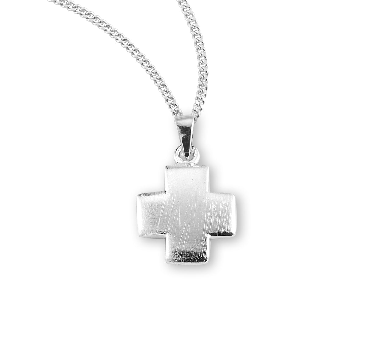 Small Sterling Silver Cross – The Catholic Shop