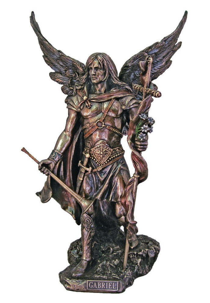 St Gabriel The Archangel Statue 9" – The Catholic Shop