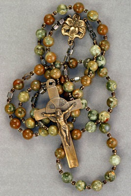 Spanish Style Bronze Rosary – The Catholic Shop